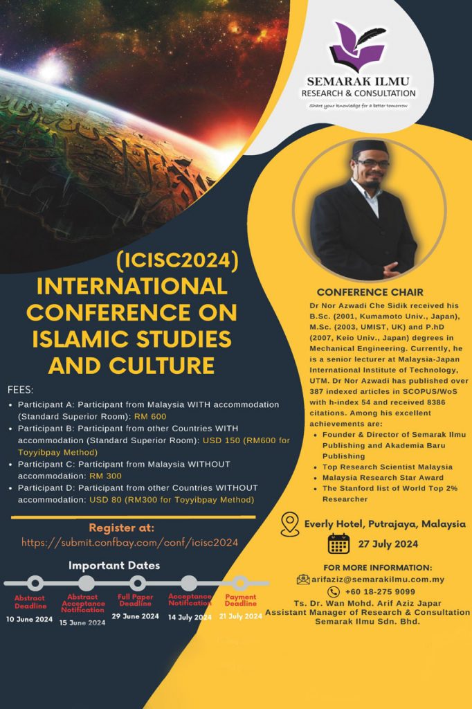 International Conference on Islamic Studies and Culture (ICISC 2024 ...